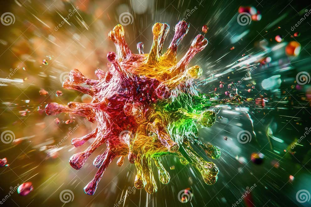 Virus Transformation and Mutation Visualized in Vibrant Colors ...