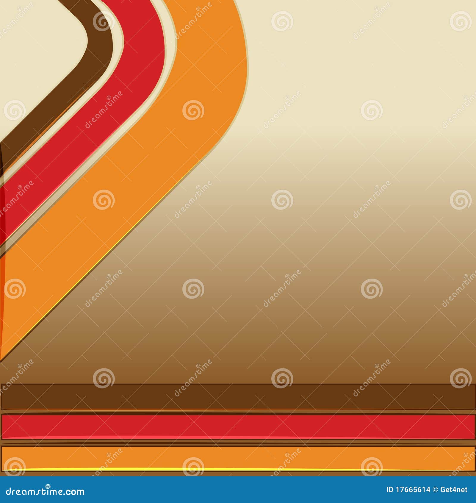 Colorful retro background stock illustration. Illustration of color ...