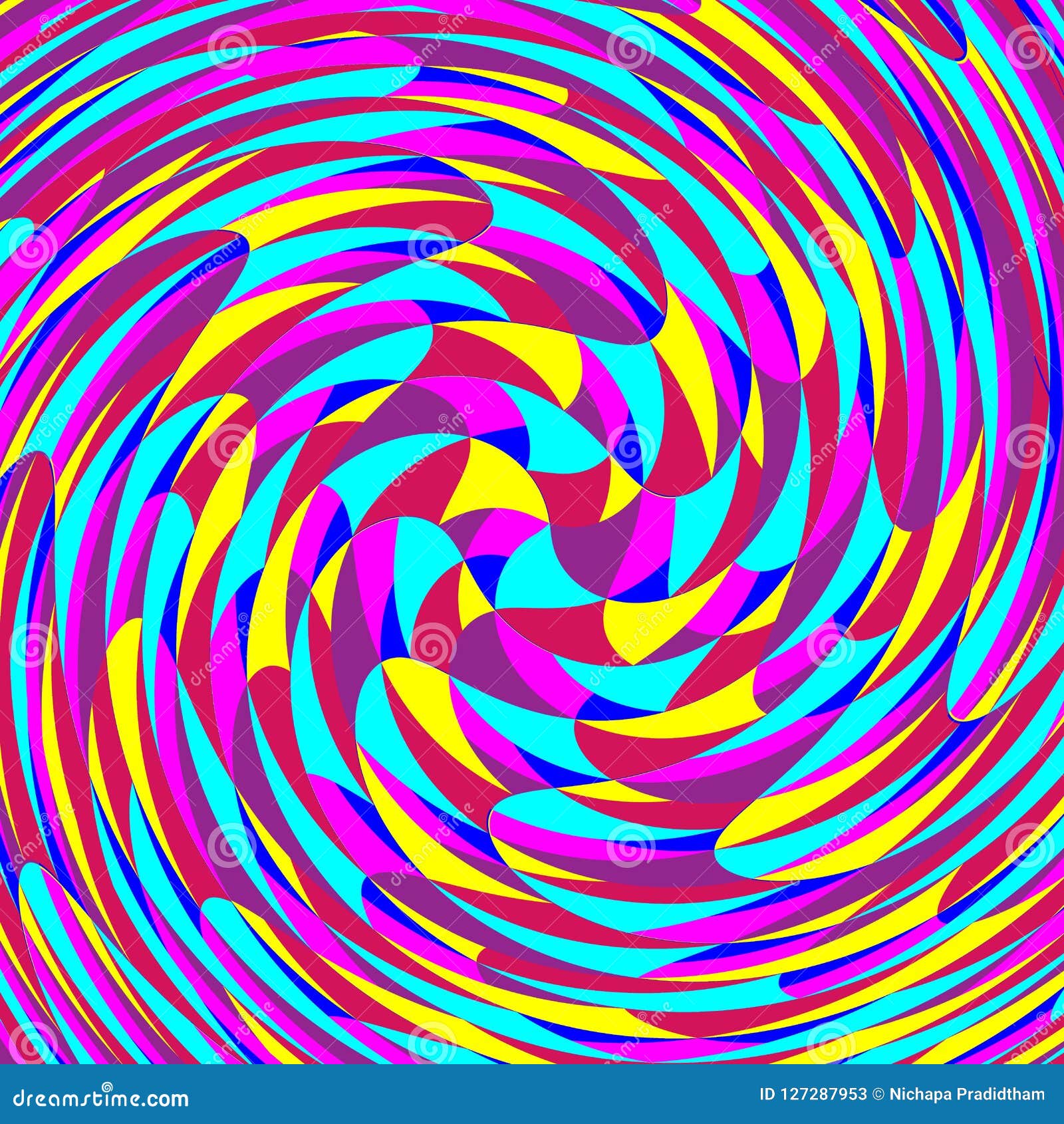 Celebrate Colorful of Twirl Abstract Background Stock Illustration ...