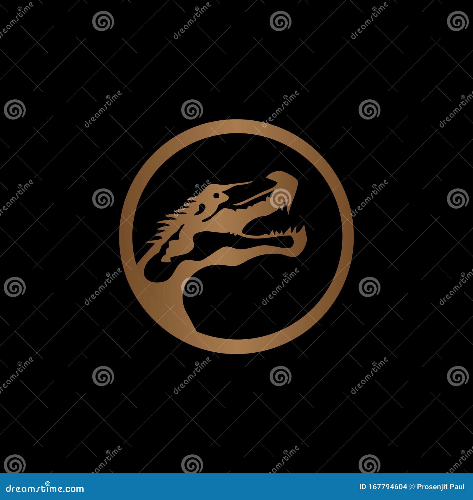 Colorful Rex Logo Vector Design Stock Vector - Illustration of wild ...