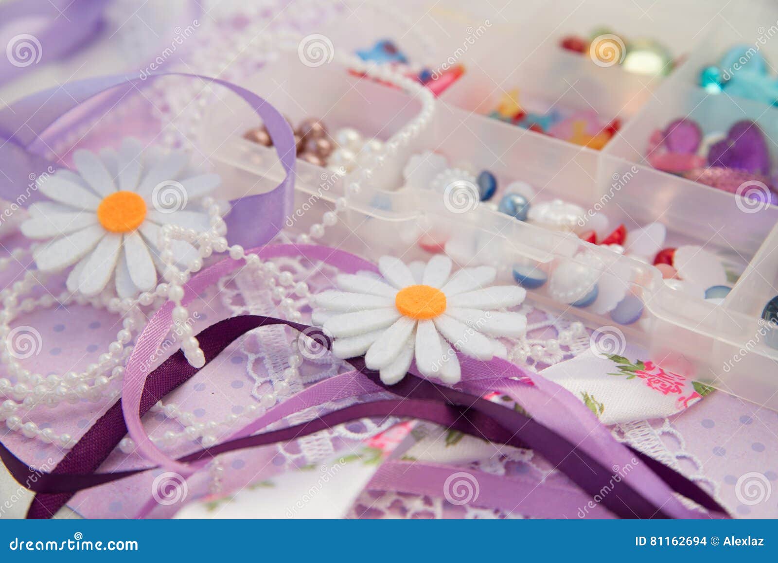 Colorful rhinestone stock photo. Image of lace, flowers - 81162694