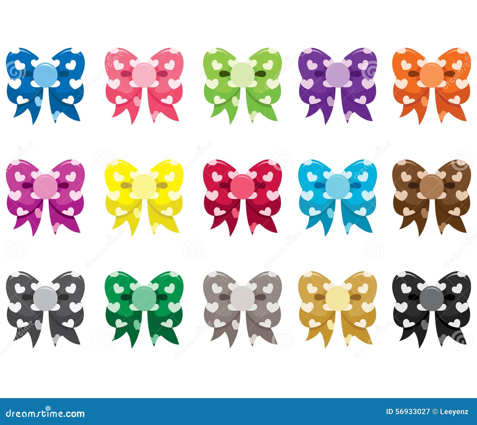 Colorful Ribbon stock vector. Illustration of happy, digital - 56933027