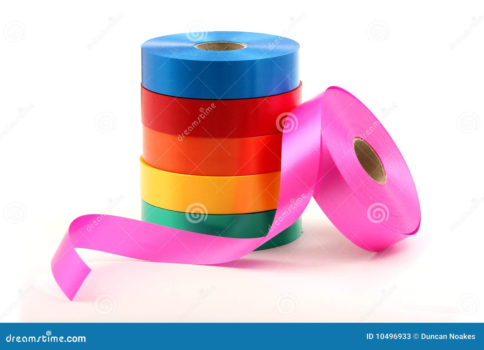 Colorful Ribbons stock image. Image of gift, colorful - 10496933