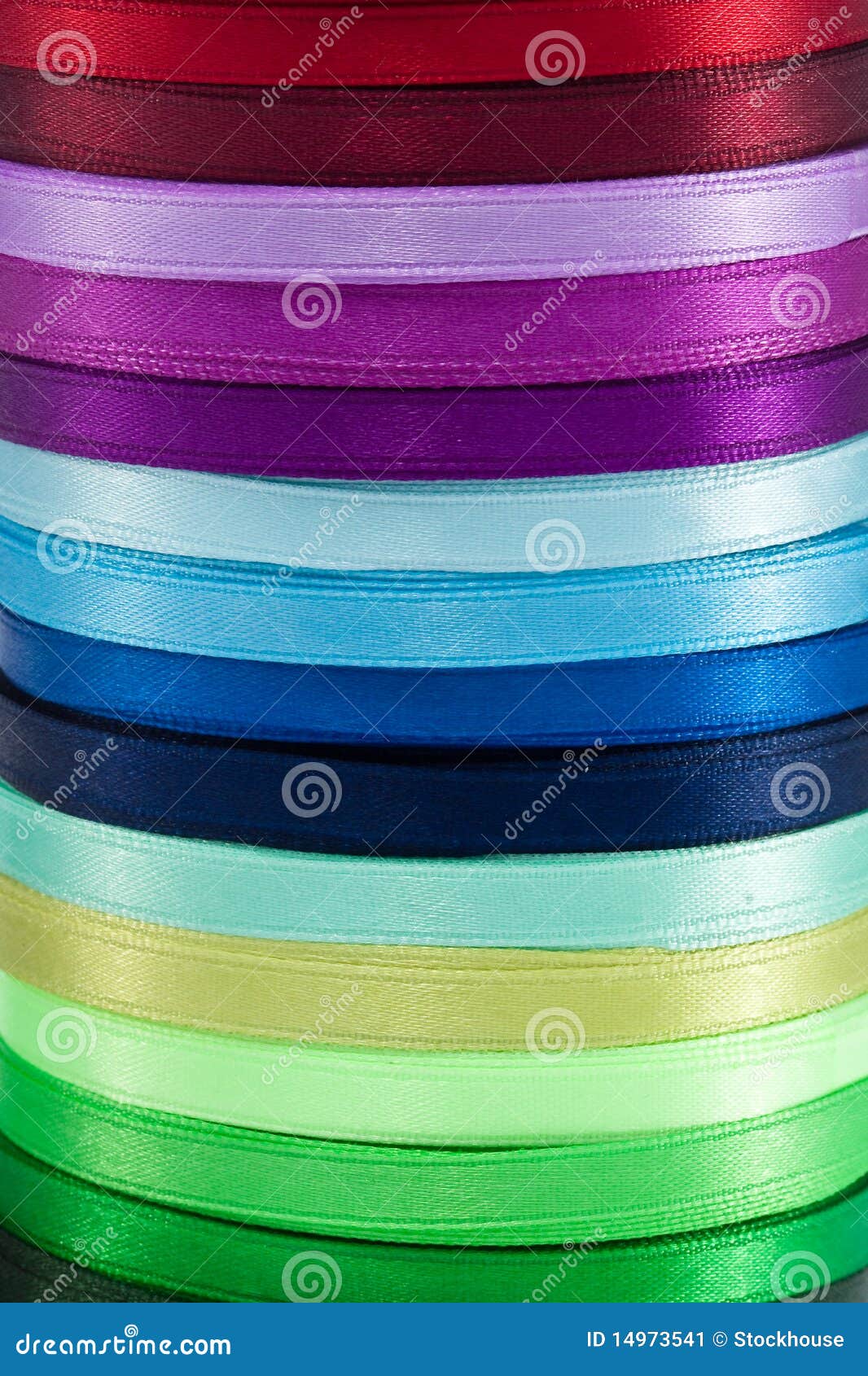 Colorful Ribbons - Horizontal (1) Stock Image - Image of colors, scroll ...