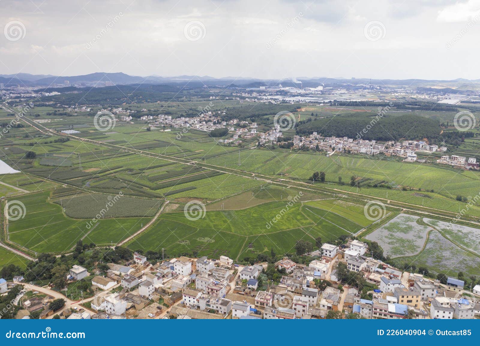 Colorful Rice Fields in Yunnan, China Stock Photo - Image of yiliang ...