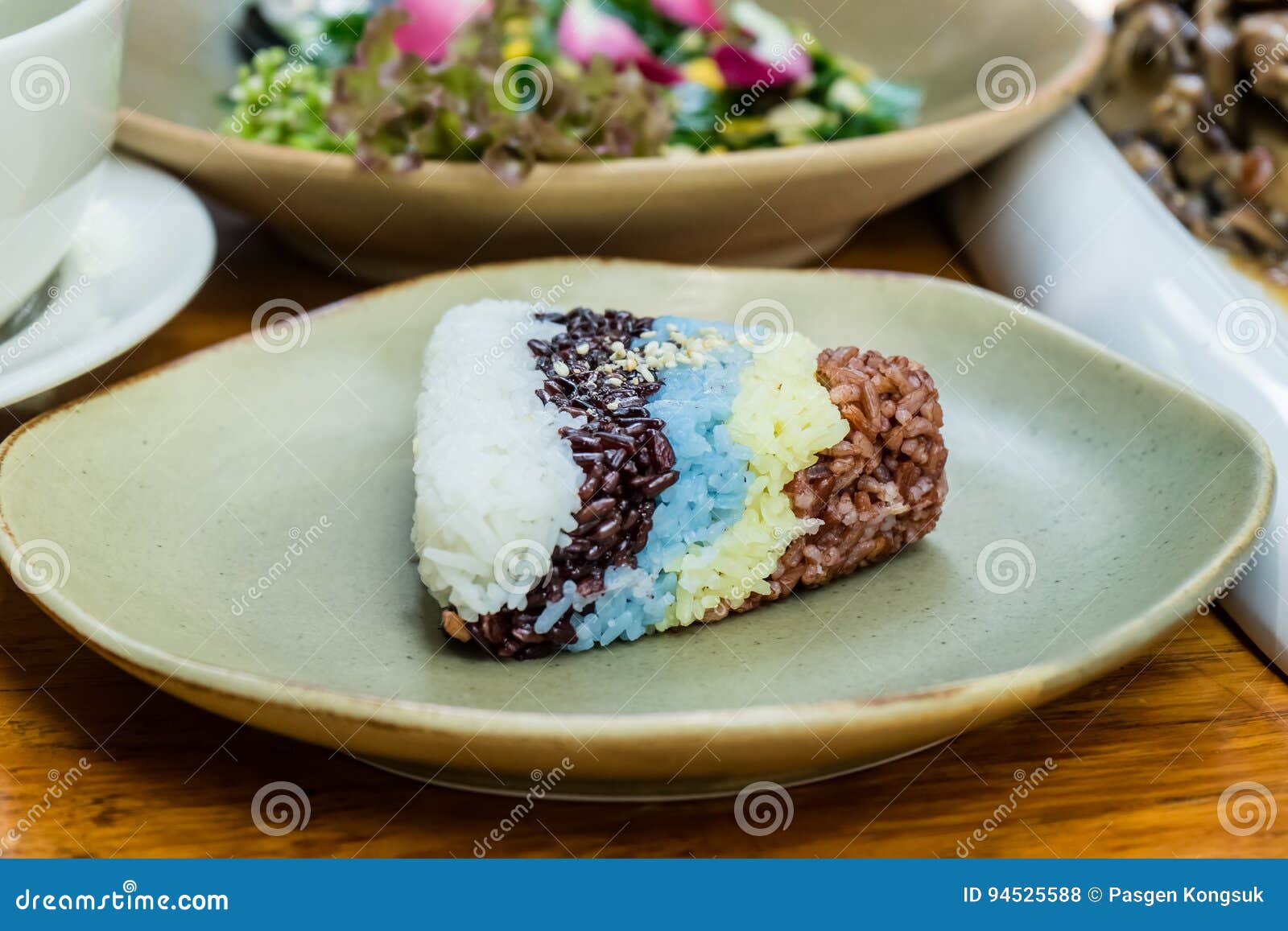 Colorful Rice stock photo. Image of jasmine, organic - 94525588