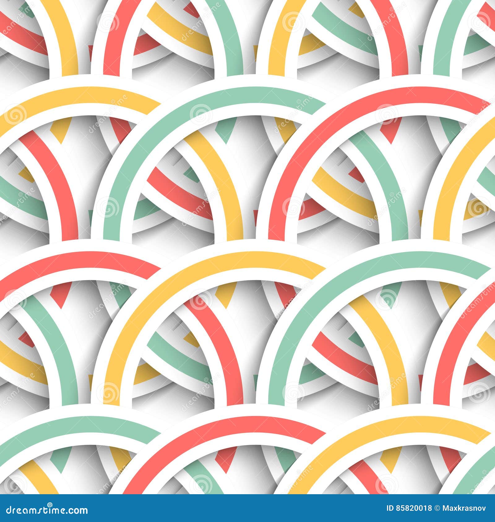 Colorful Rings Background stock vector. Illustration of print - 85820018
