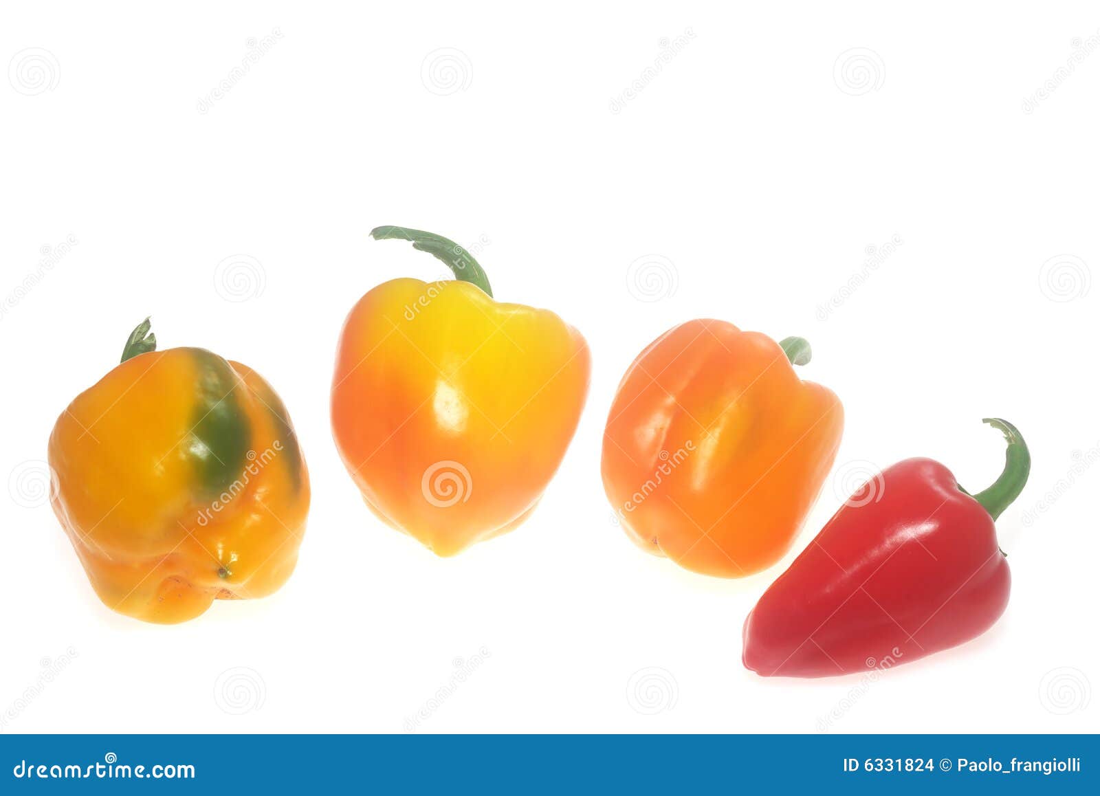 Colorful ripe peppers stock photo. Image of delicious - 6331824