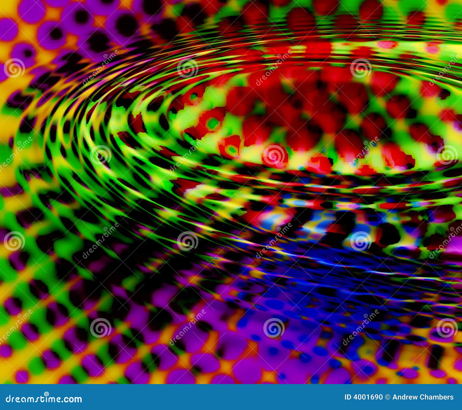 Colorful Rippling Background Stock Illustration - Illustration of ...