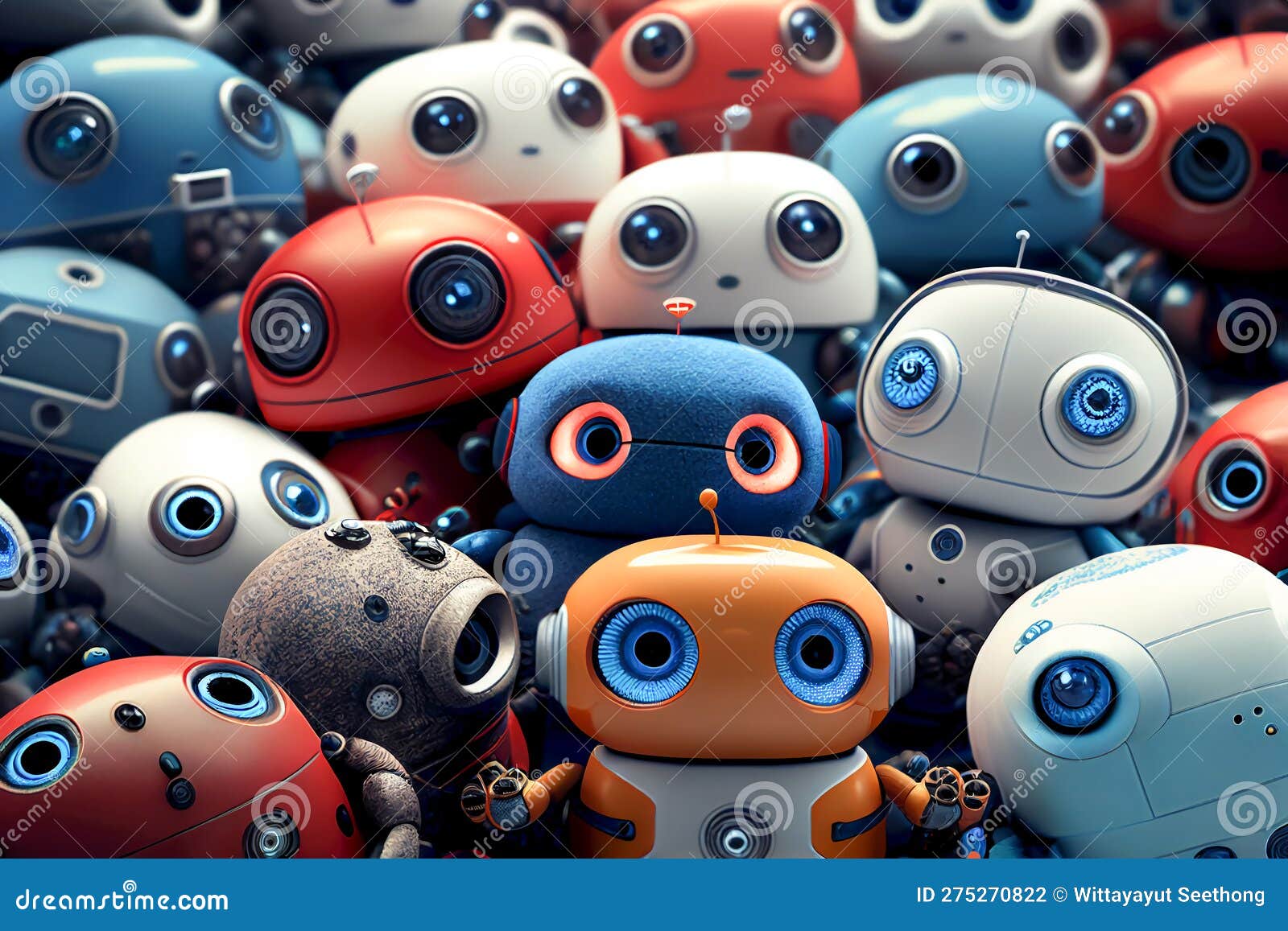 Cute Robot Wallpaper