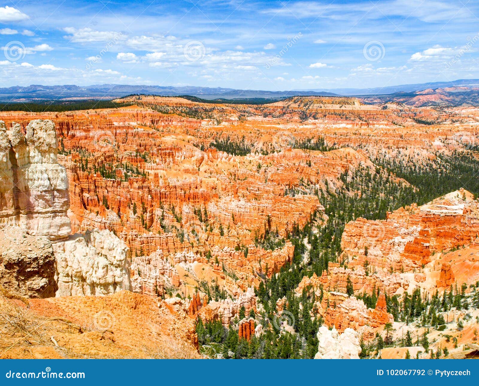 Colorful Rock Formations in Bryce Canyou, Utah, USA. Stock Photo ...