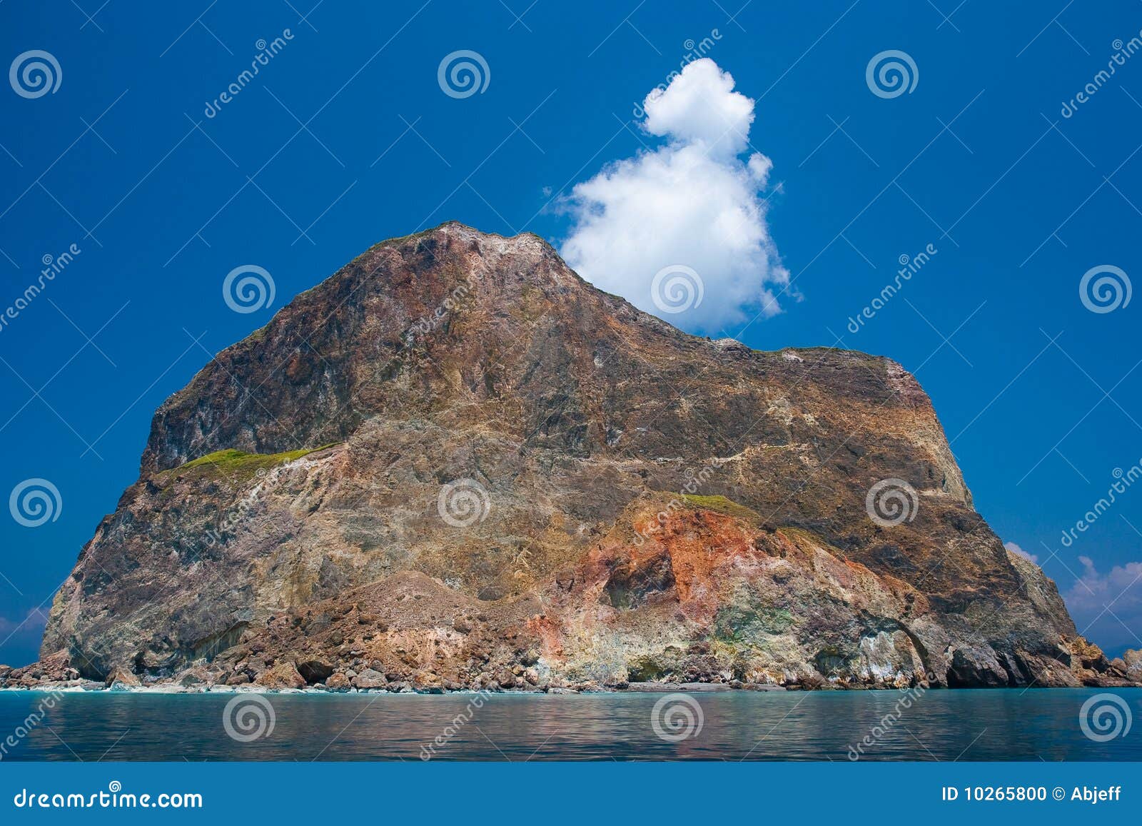 Colorful rock island stock photo. Image of colorful, travel - 10265800