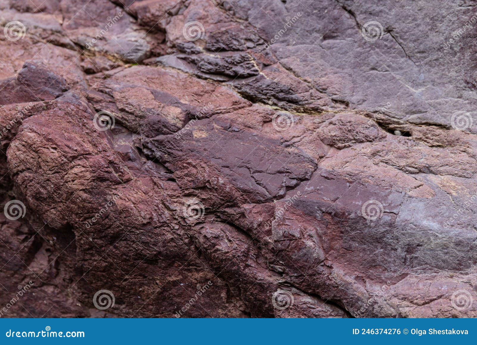Colorful Rock Layers. Stone Texture and Background. Abstract of Stone ...