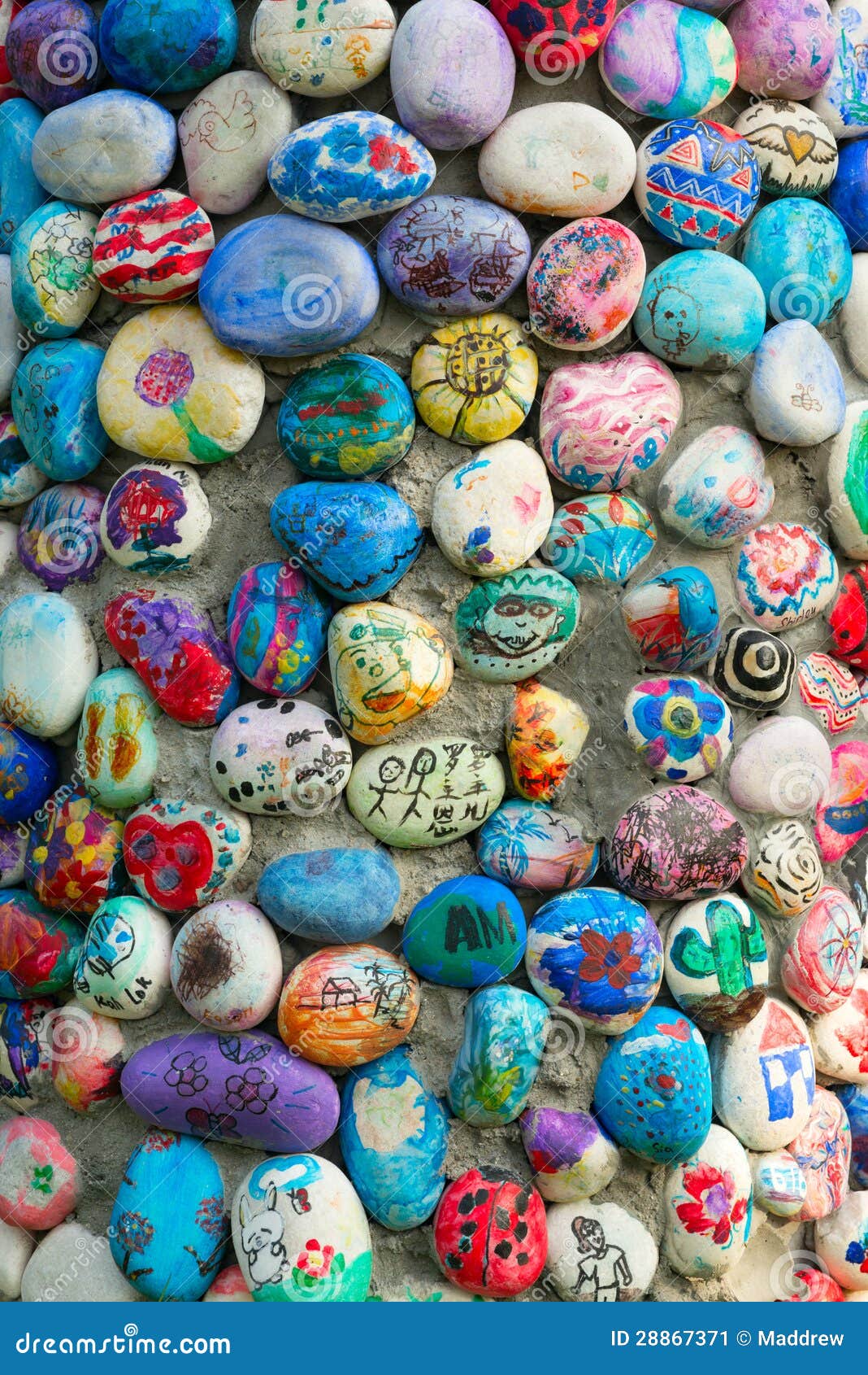 Colorful Rocks Stock Image - Image: 28867371