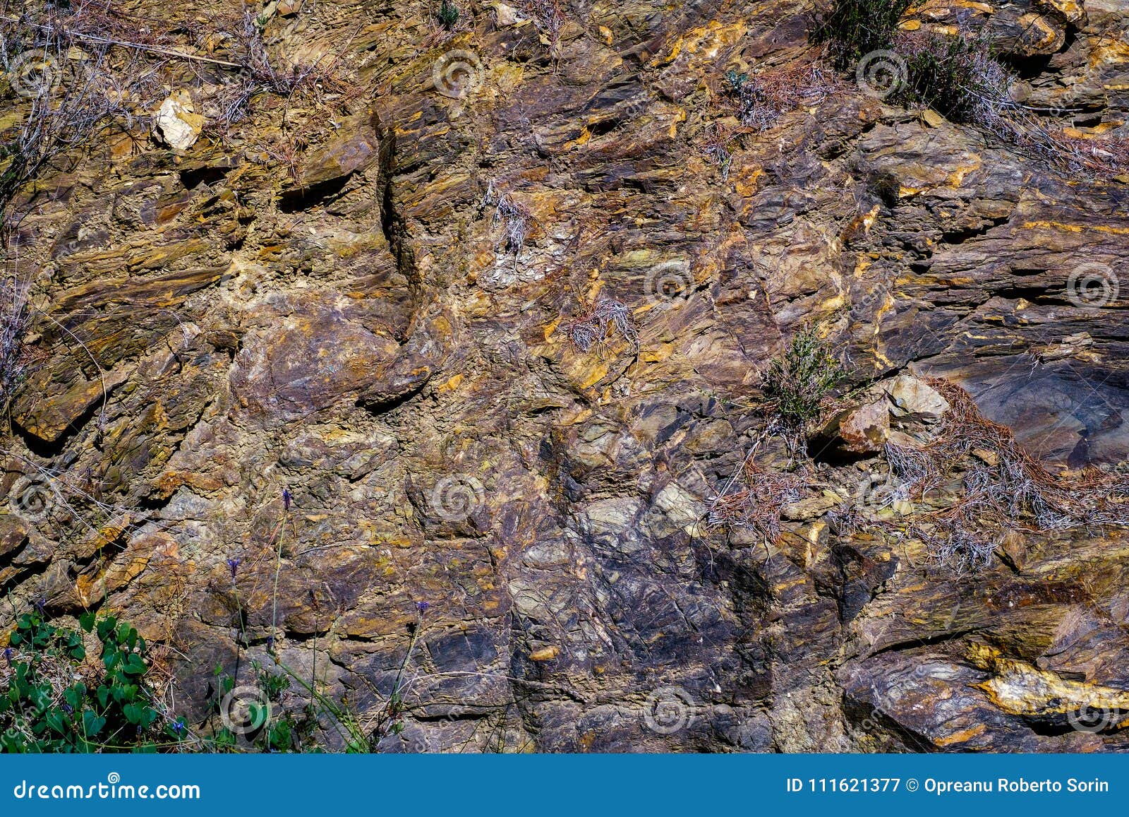 Colorful Rocks Formations Background Stock Image - Image of design ...
