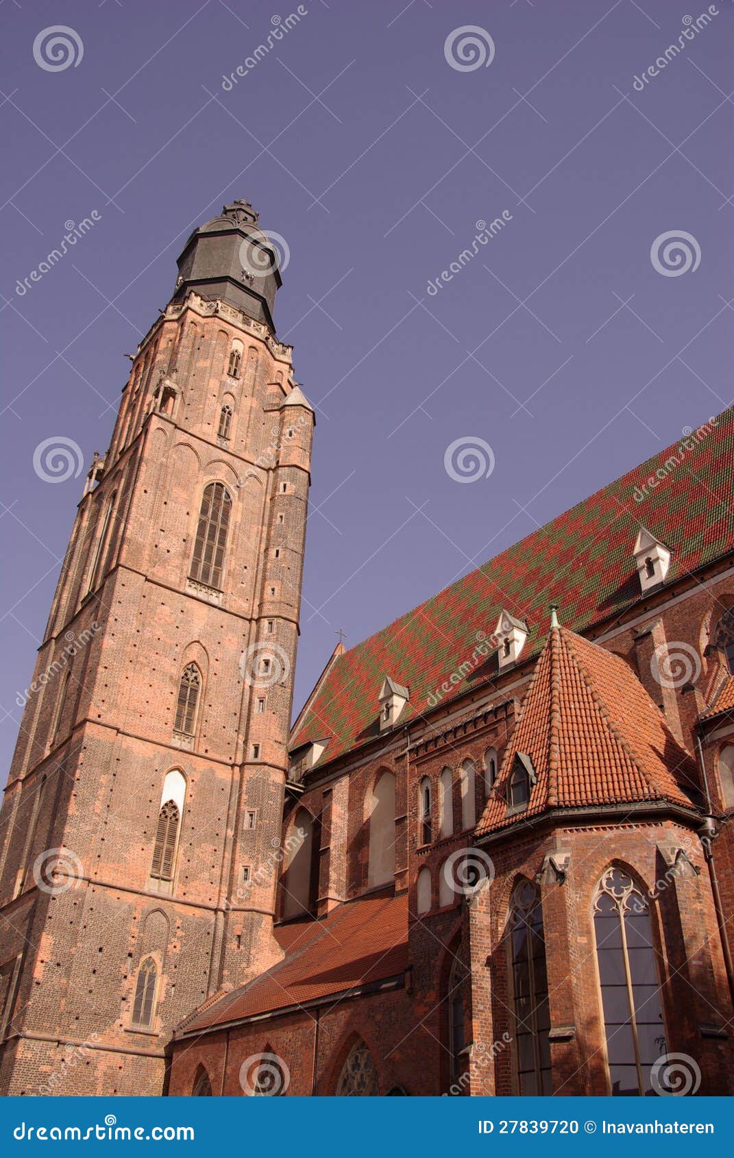 Colorful roof of a church stock photo. Image of architecture - 27839720