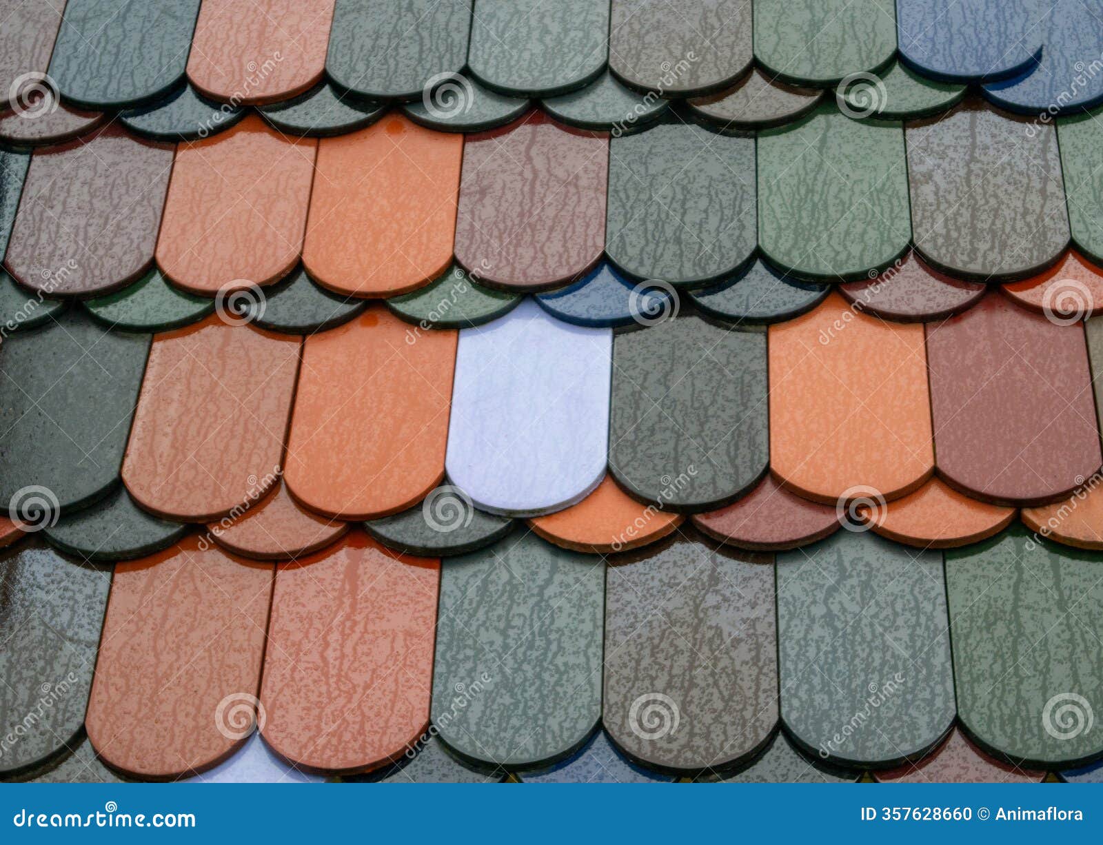 Colorful Of Roof In Modern Building Stock Photography | CartoonDealer ...