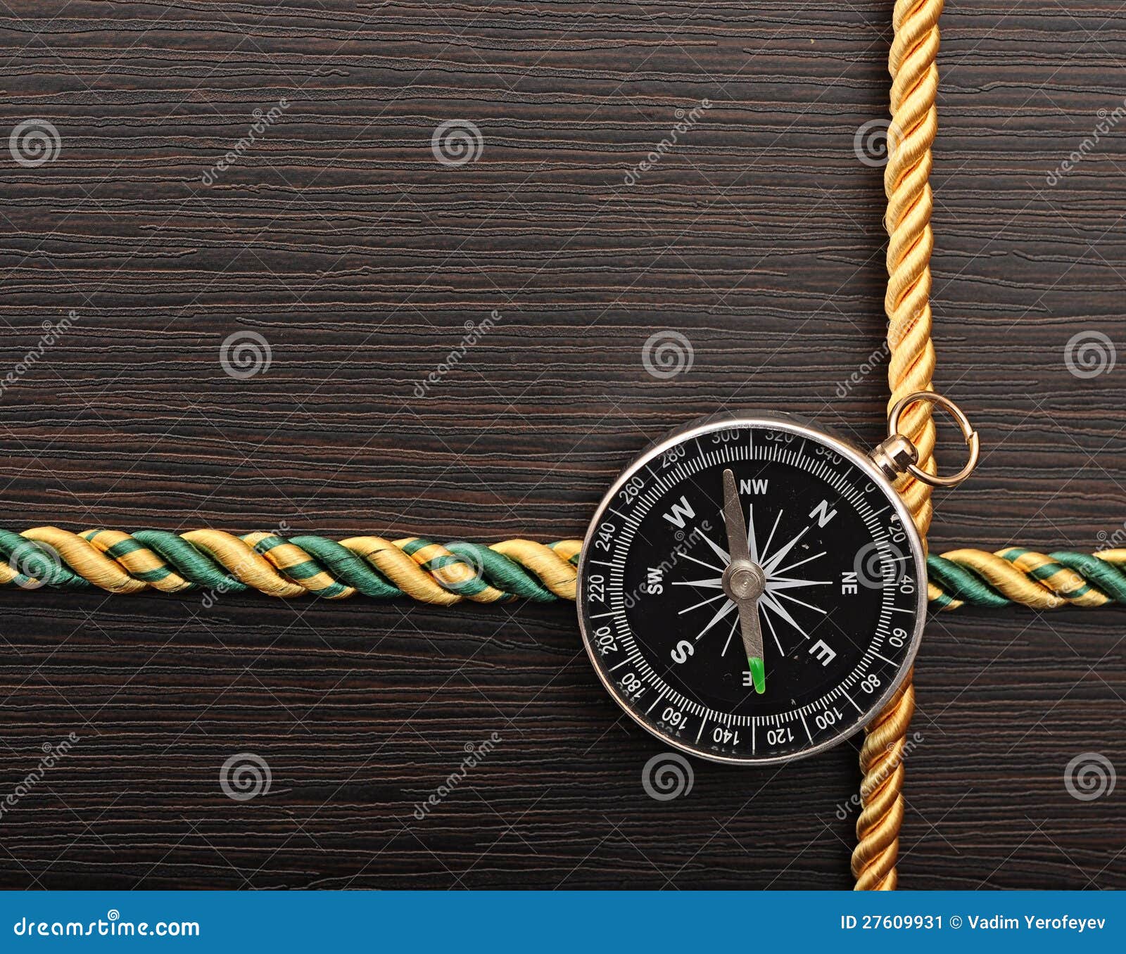 Colorful Rope Frame with Compass Stock Image - Image of lace, cordage ...