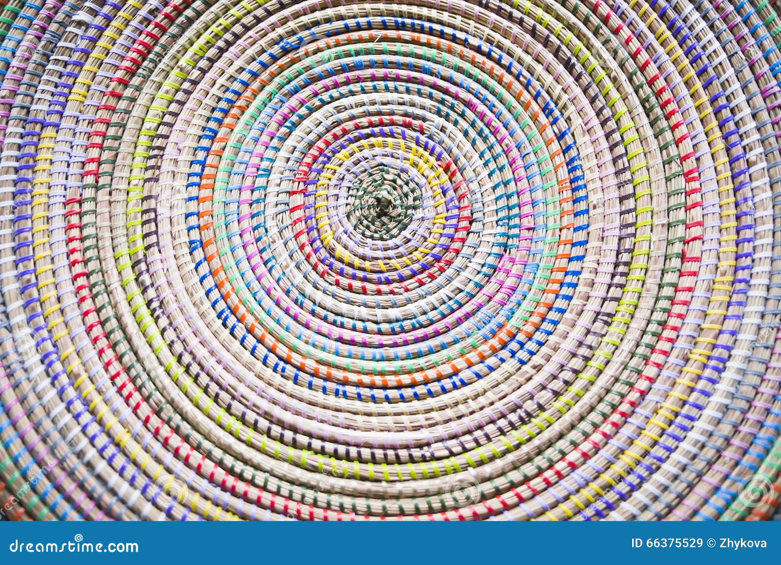 Colorful Rope Handmade Texture Stock Image - Image of pattern, orange ...