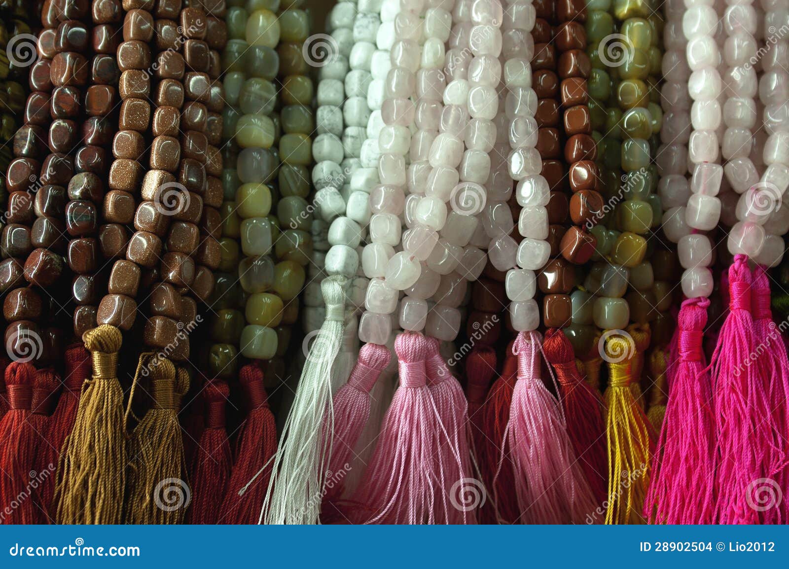 Colorful rosary beads. stock photo. Image of hang, meditation - 28902504