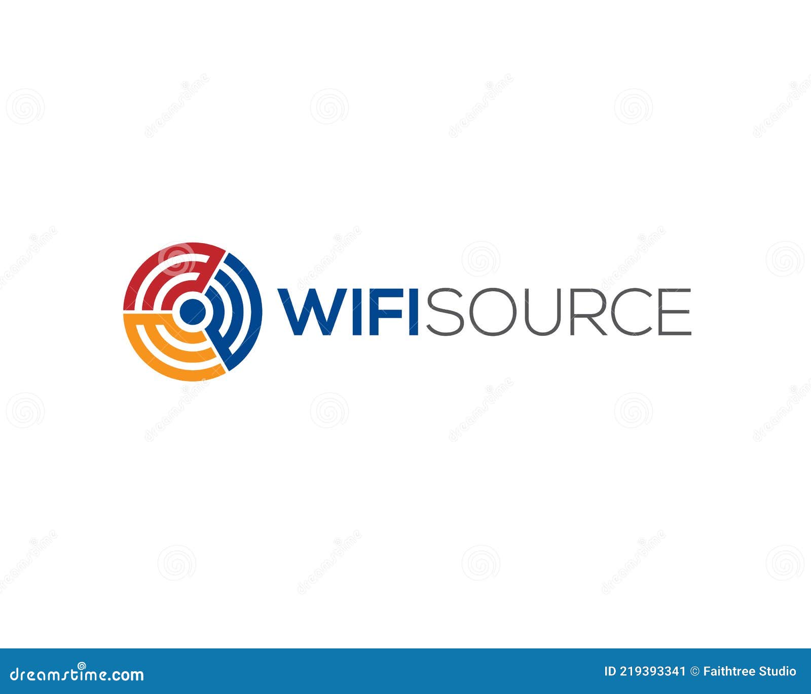 Colorful Rotated Signal Wifi Source Logo Stock Vector - Illustration of ...