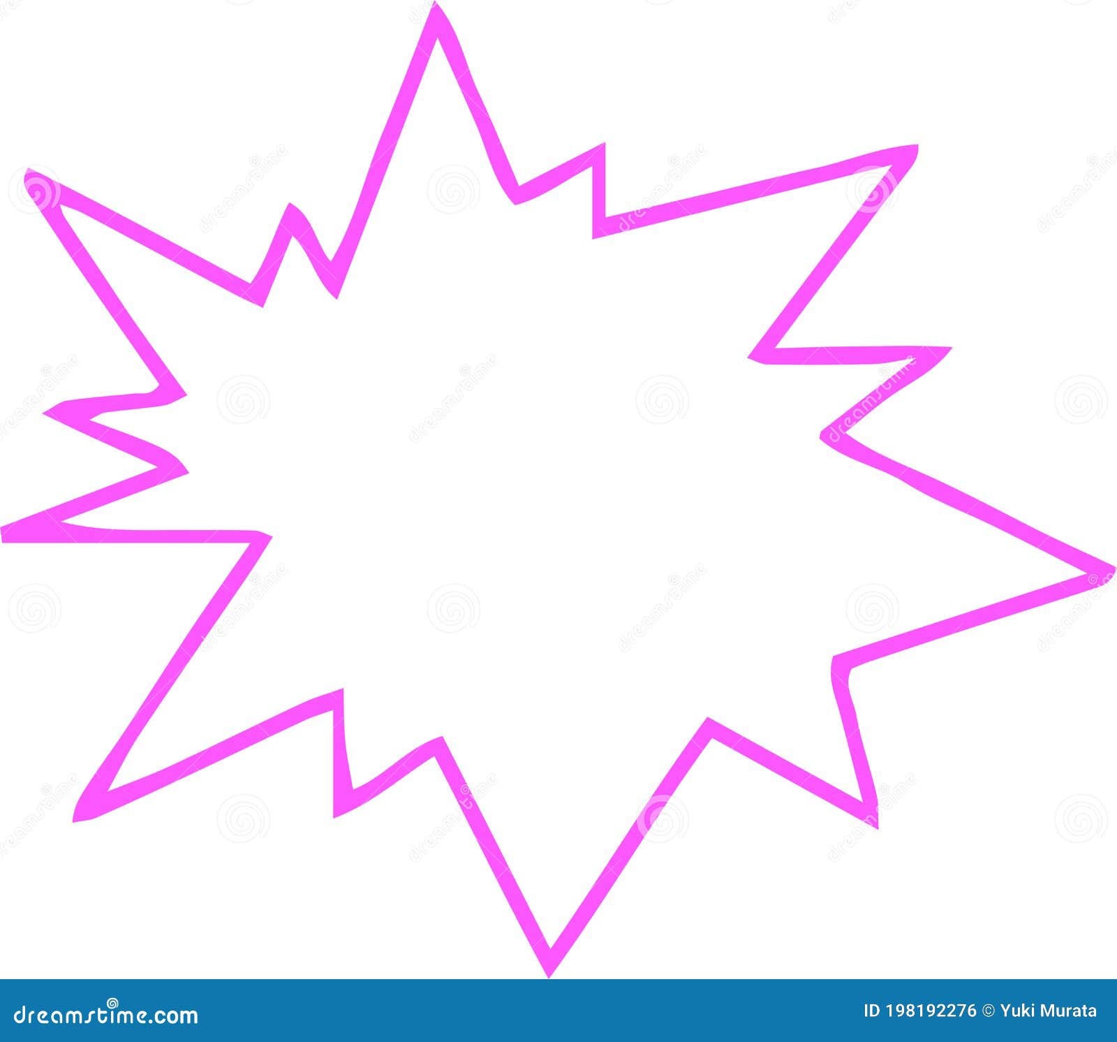 Colorful Rough Sketch of the Exploding Frame Stock Vector ...