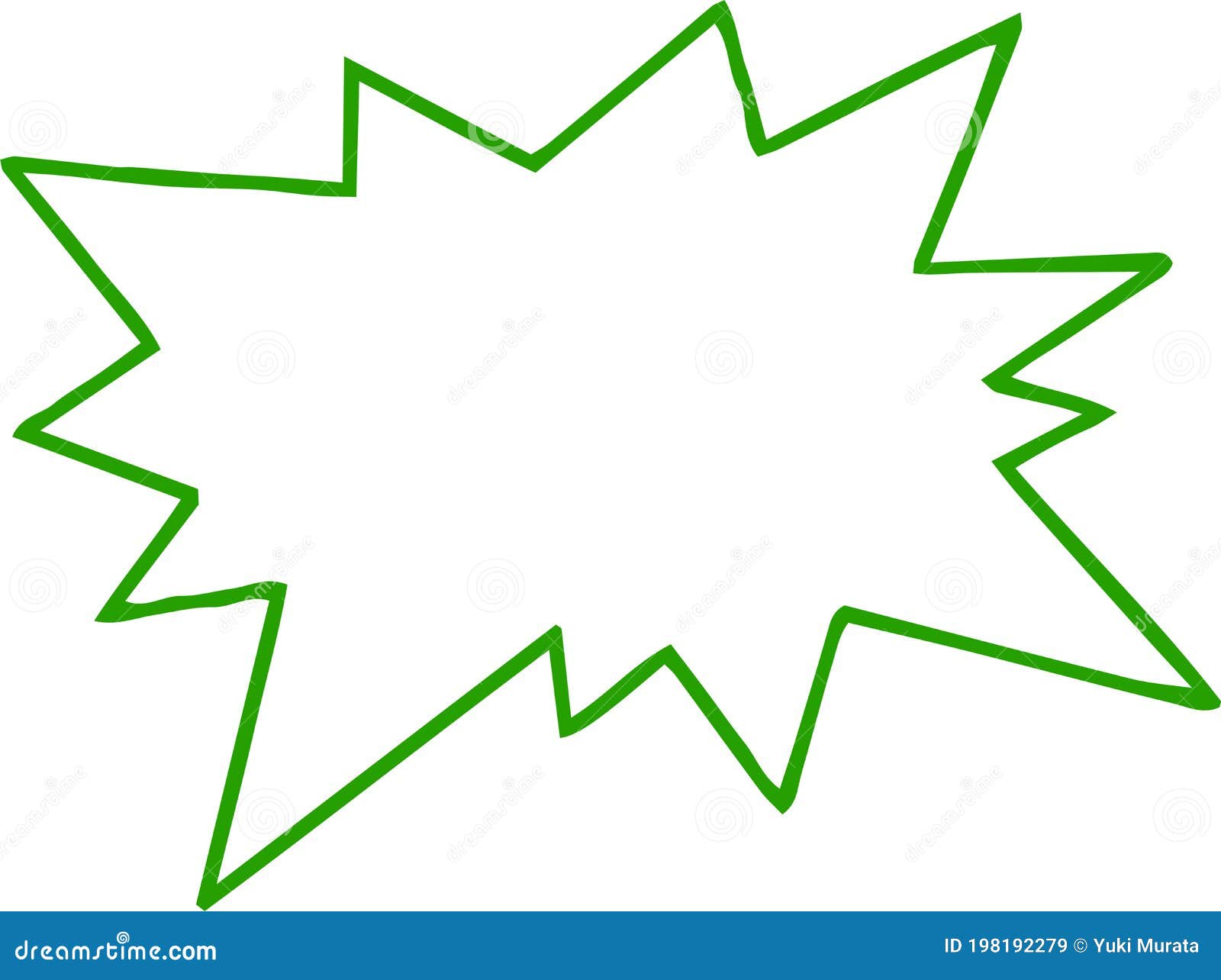 Colorful Rough Sketch of the Exploding Frame Stock Vector ...