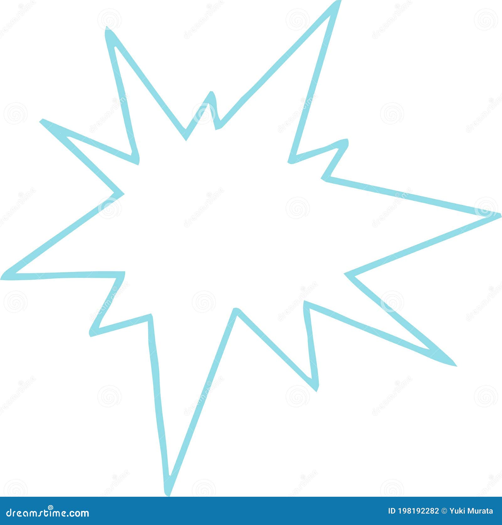 Colorful Rough Sketch of the Exploding Frame Stock Vector ...