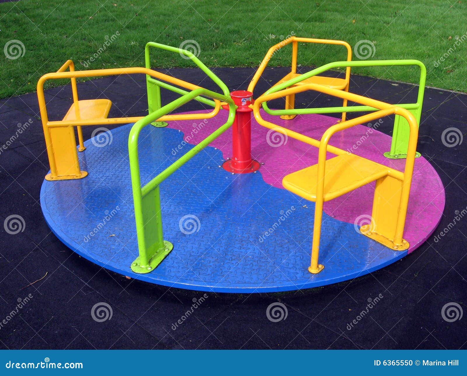 Colorful roundabout stock photo. Image of roundabout, children - 6365550