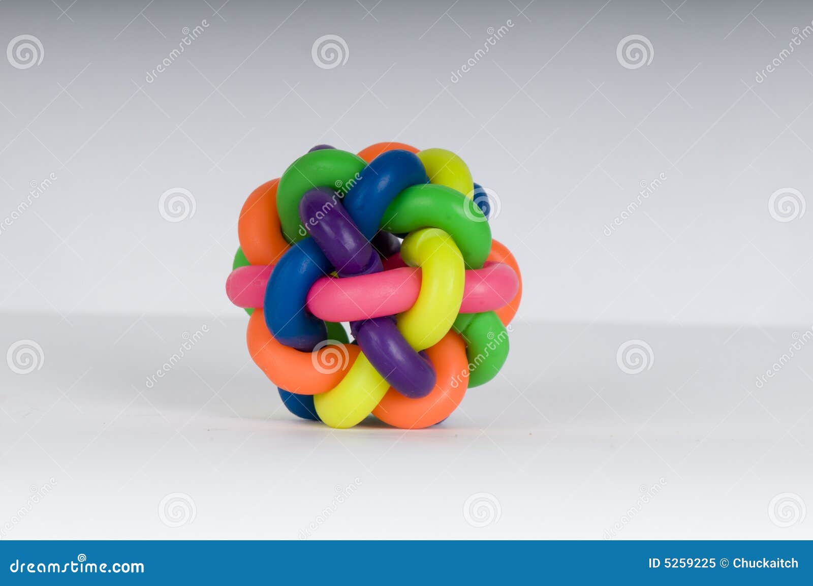 Colorful rubber ball stock image. Image of ball, green - 5259225
