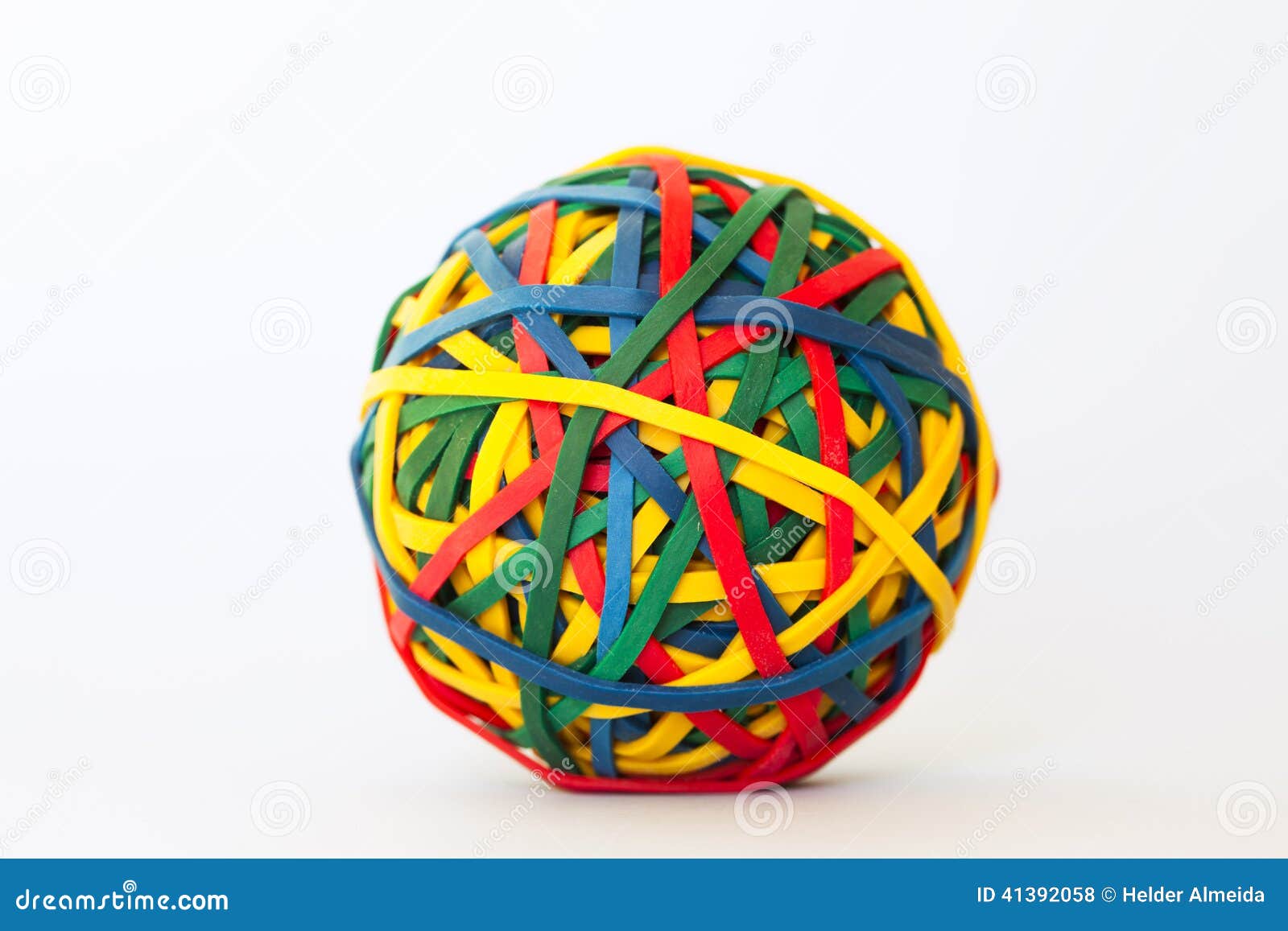 Colorful rubber ball stock photo. Image of color, network - 41392058