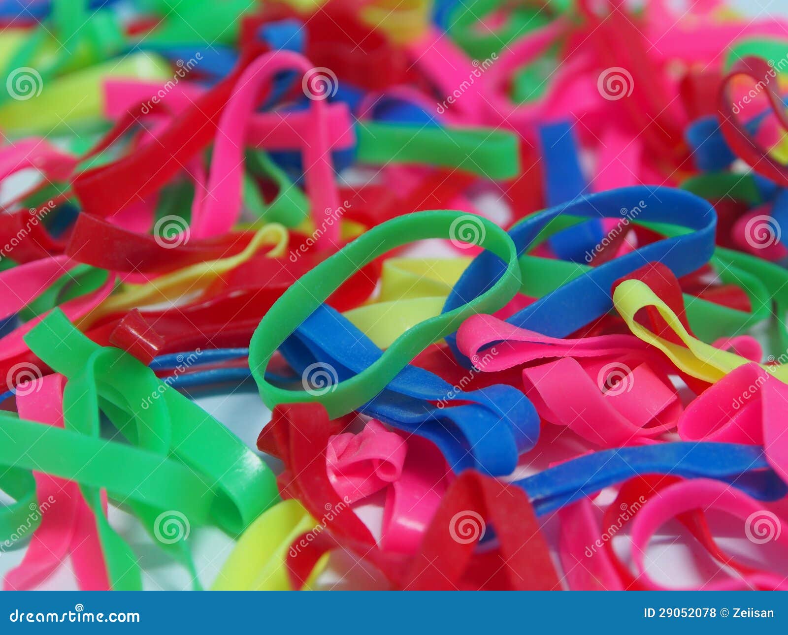 Colorful rubber band stock photo. Image of rubber, variety - 29052078