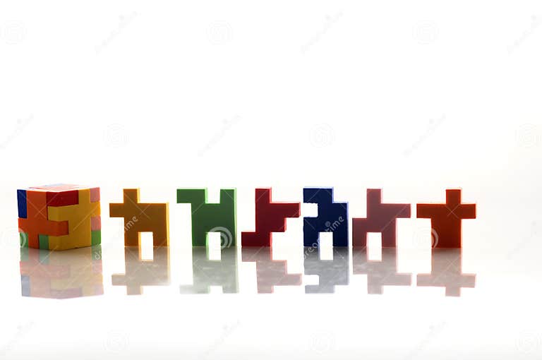 Colorful rubber blocks. stock image. Image of colourful - 7107863