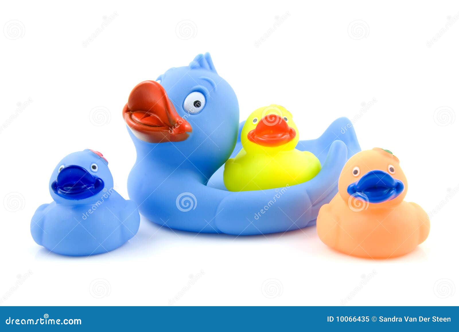 Colorful Rubber Ducks on White Stock Image - Image of shower, child ...