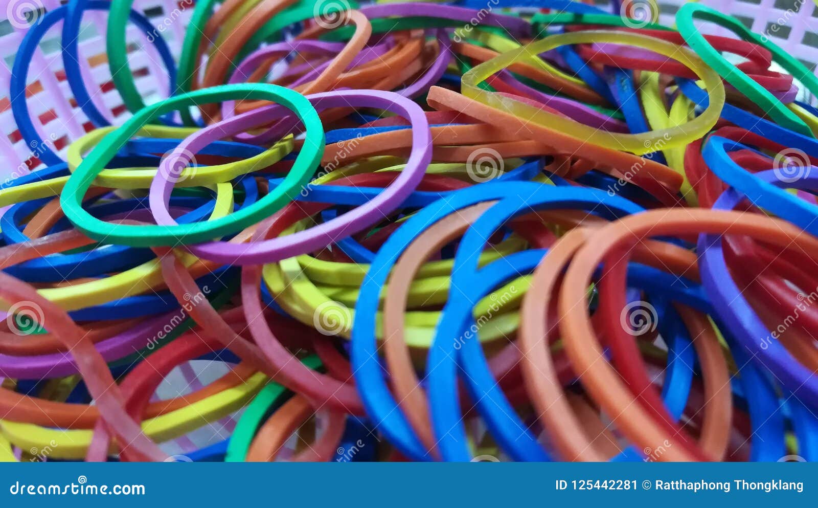 Colorful rubber stock image. Image of colorful, play - 125442281