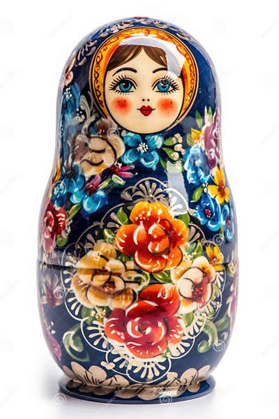 Colorful Russian Nested Matreshka Dolls. Stock Photo - Image of matreshka, matrioshka: 297608096