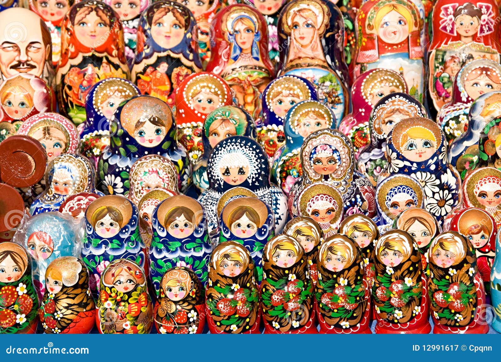 Russian Nesting Dolls Royalty-Free Stock Photography | CartoonDealer ...