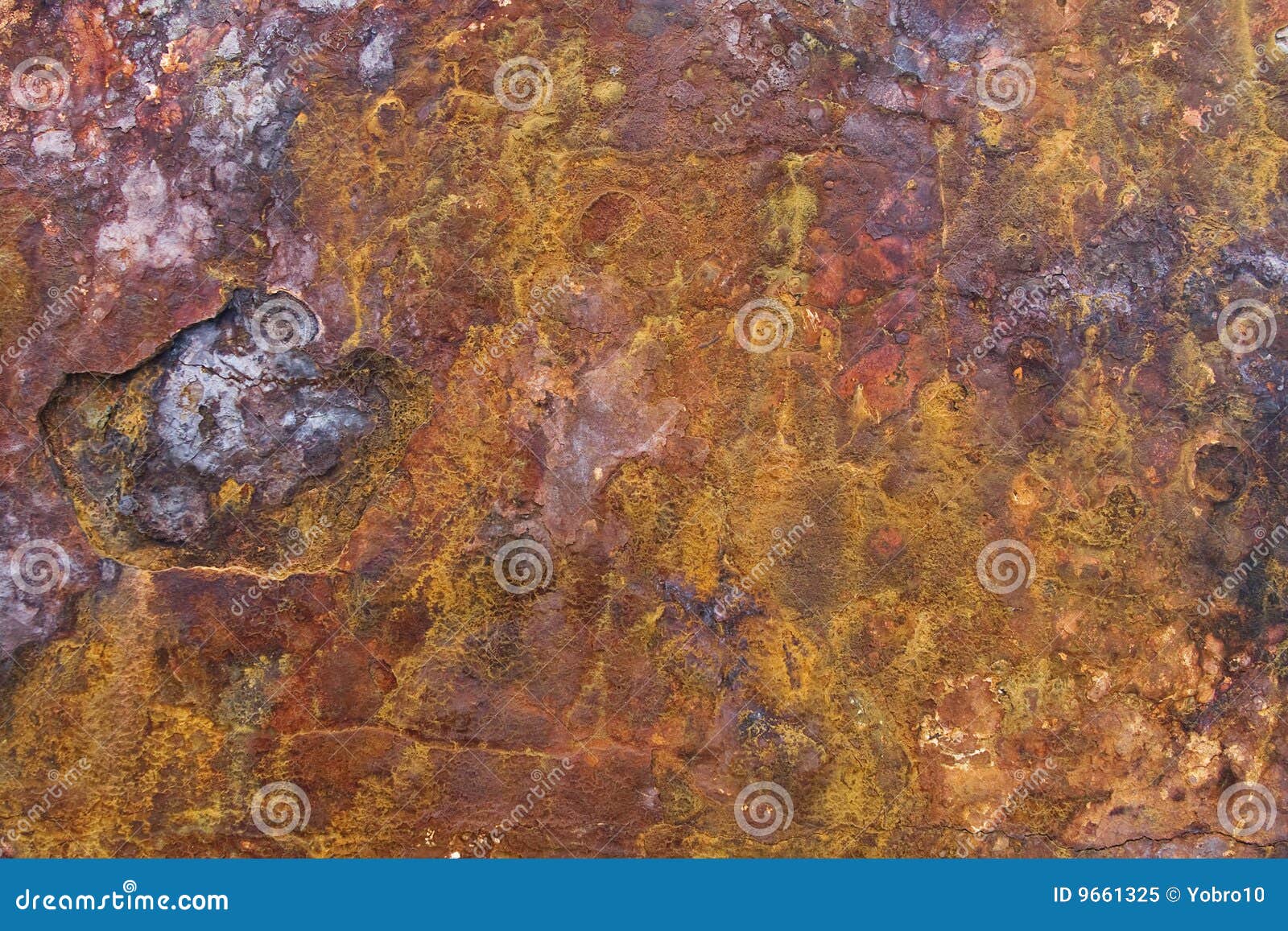 Colorful Rust and Corrosion Stock Image - Image of brown, iron: 9661325