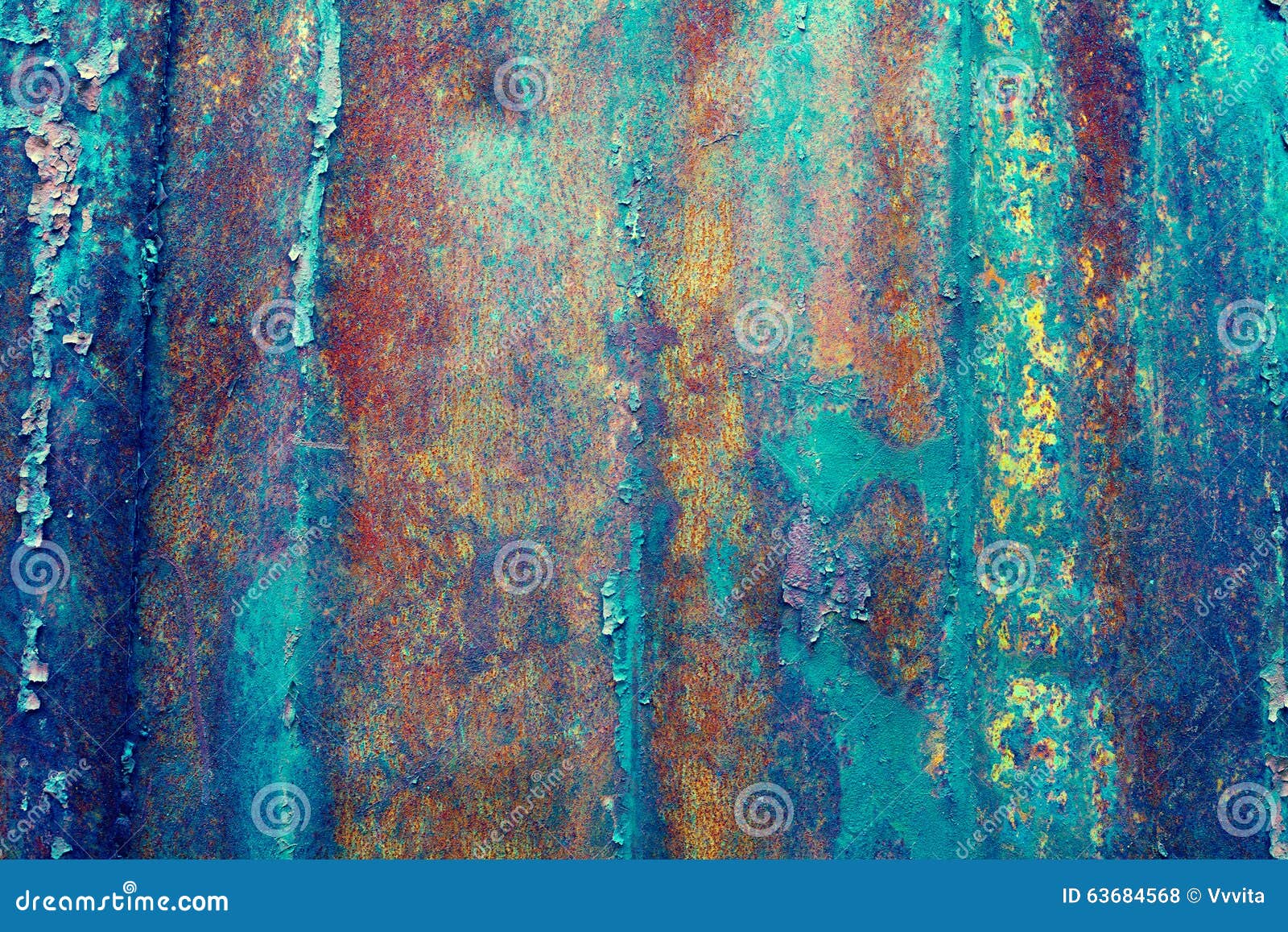 Colorful rust surface stock photo. Image of pattern, messy - 63684568