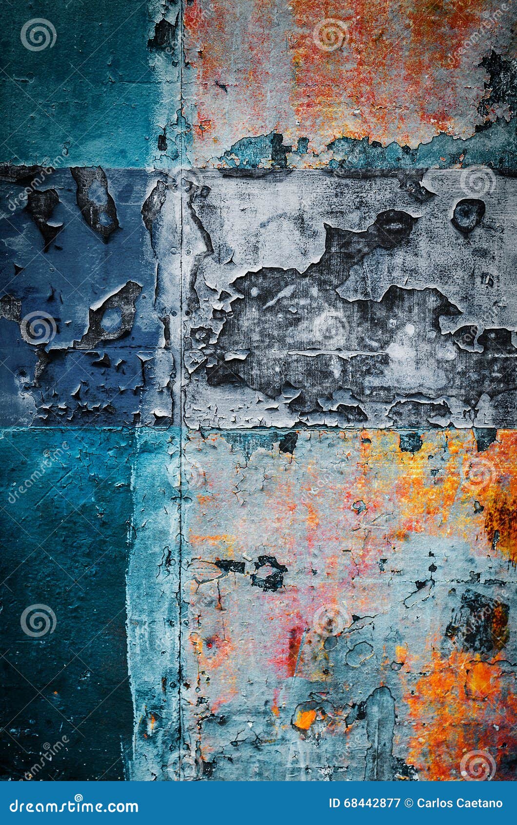 Colorful Rusty Art 3 stock image. Image of corrosion - 68442877