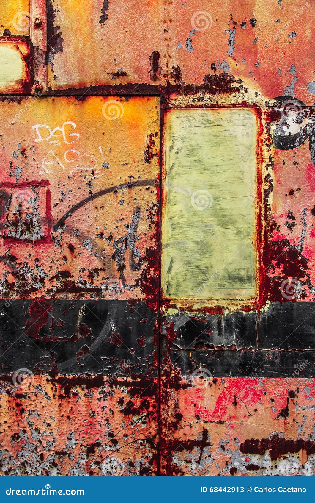 Colorful Rusty Art 4 stock image. Image of creative, decay - 68442913