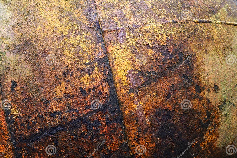 Colorful Rusty Iron Surface Stock Image - Image of layout, tack: 318607561