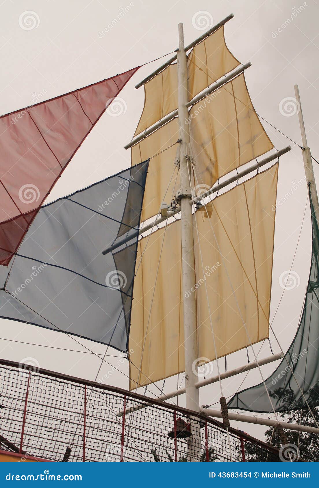 Colorful Sails stock photo. Image of commercial, mainsail - 43683454