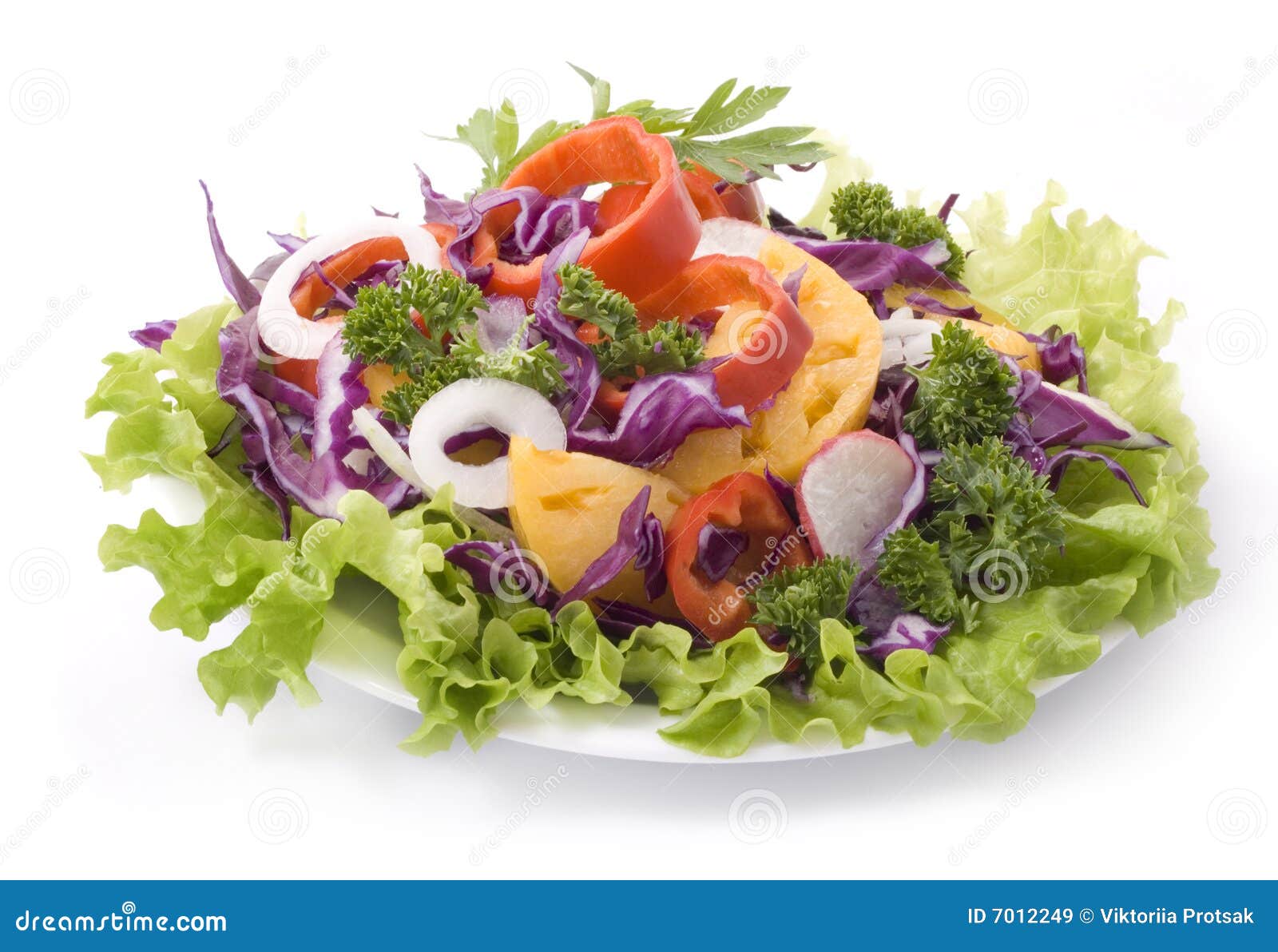 Colorful salad stock image. Image of rocket, natural, diet - 7012249