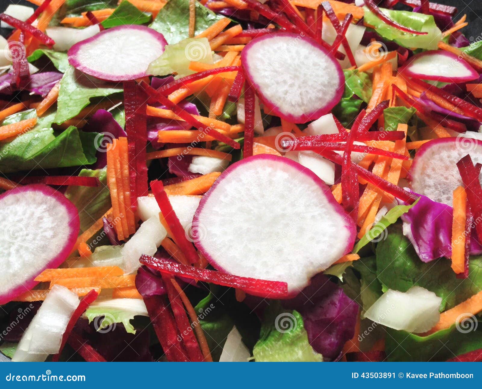 Colorful Salad stock image. Image of freshness, dinner - 43503891