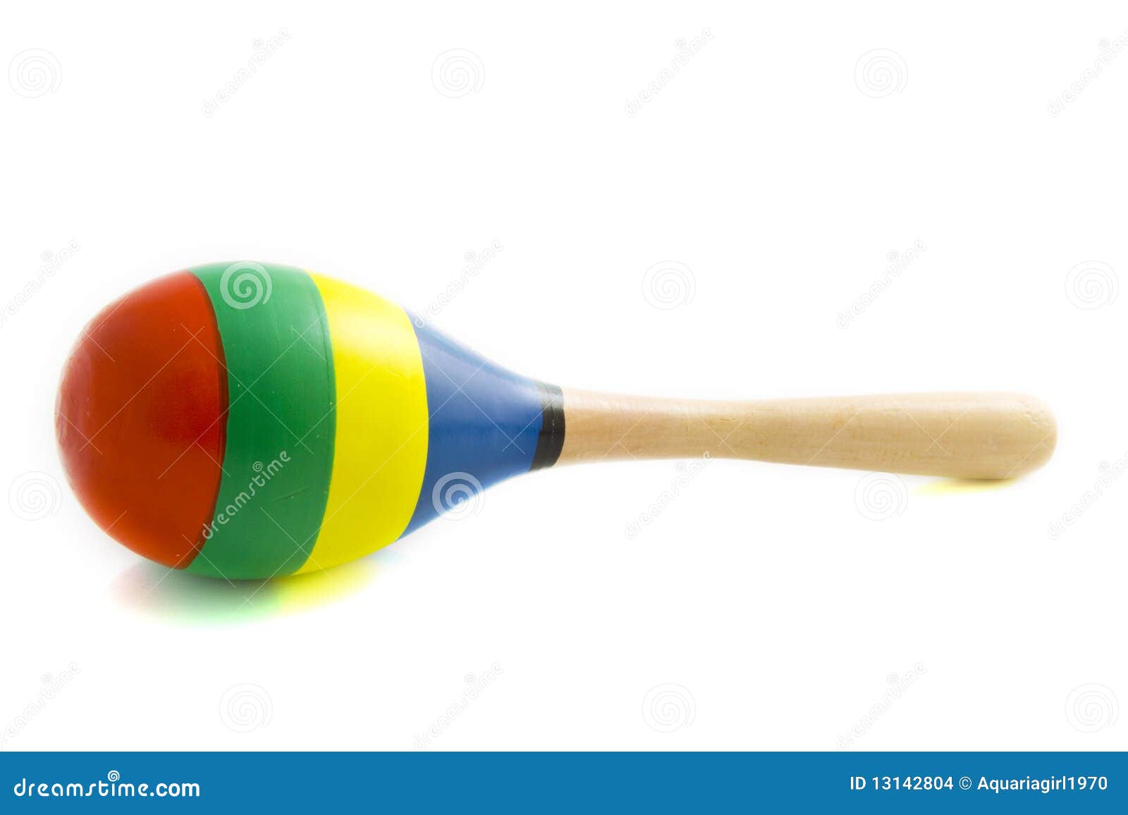 Colorful samba shaker stock photo. Image of mexican, stripe - 13142804
