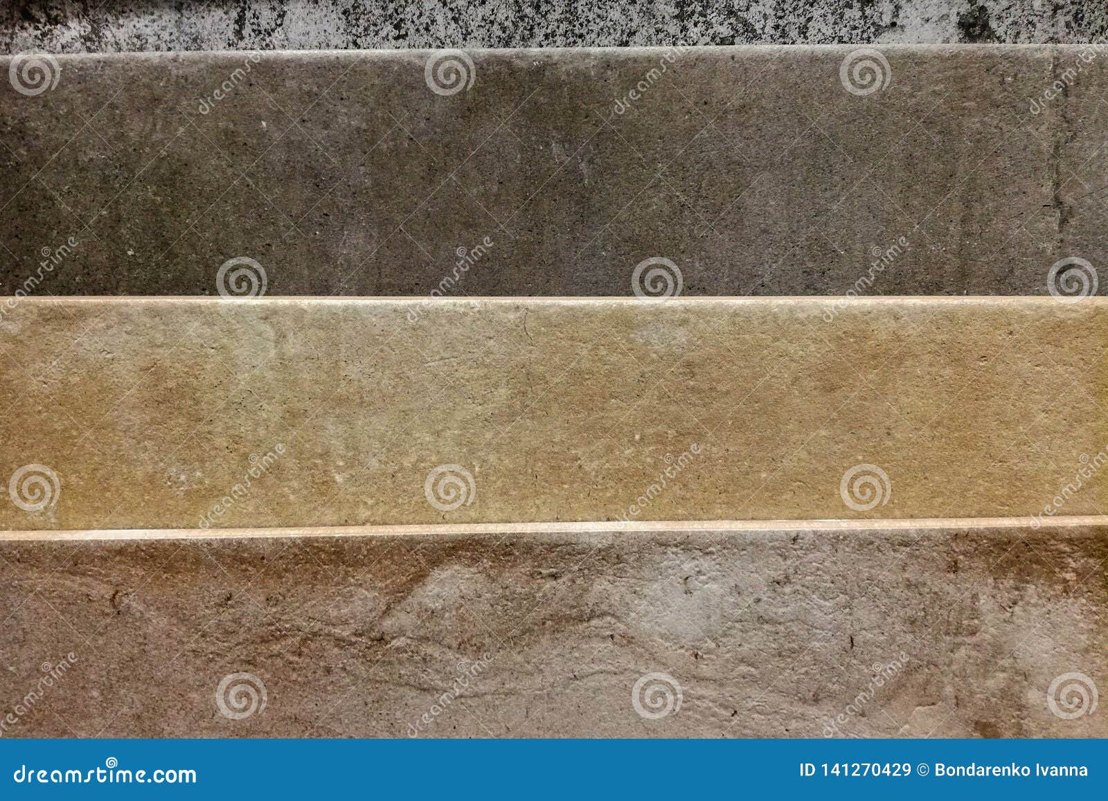 Colorful Samples of Granite and Ceramic Tiles Displayed in Shop Close ...