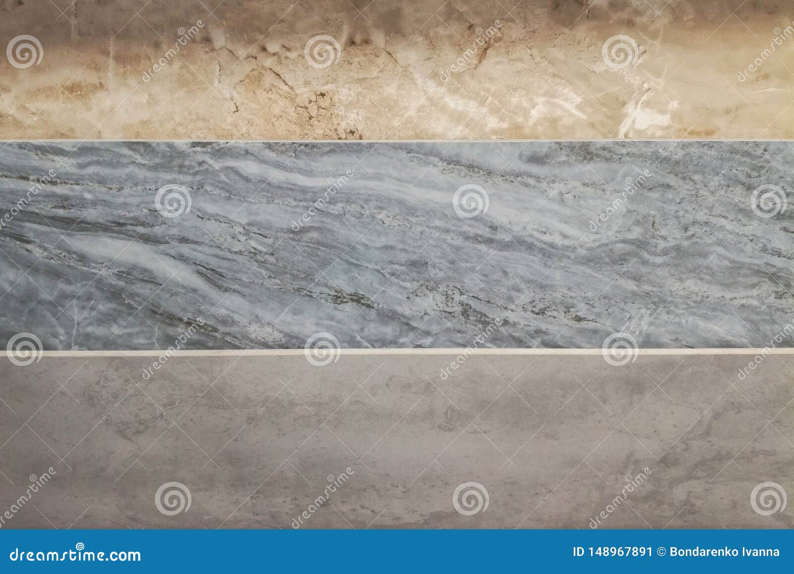 Colorful Samples of Marble and Ceramic Tiles Displayed in Shop Stock ...