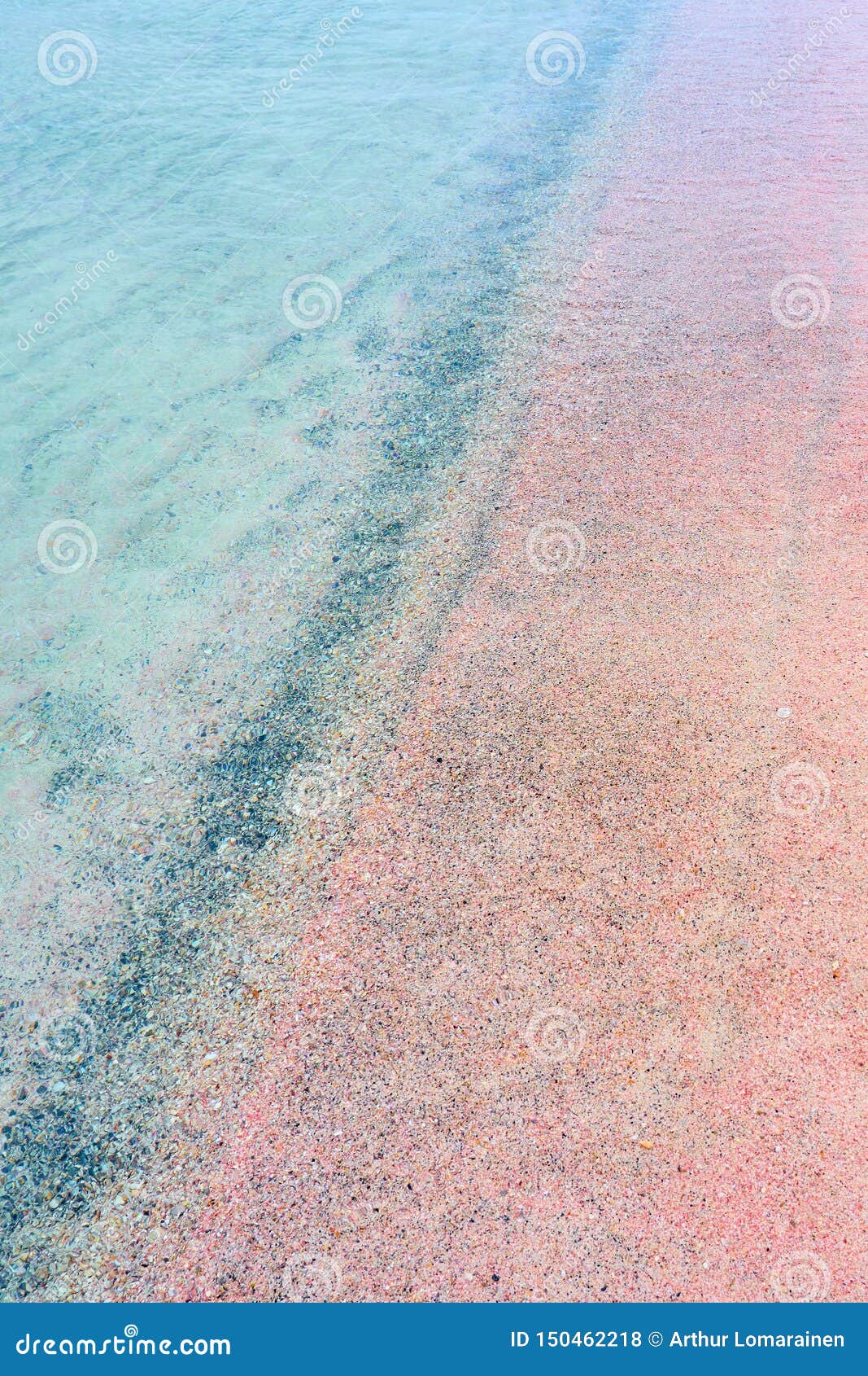 Colorful Sand on Tropical Beach. Stock Photo - Image of golden, sunny ...