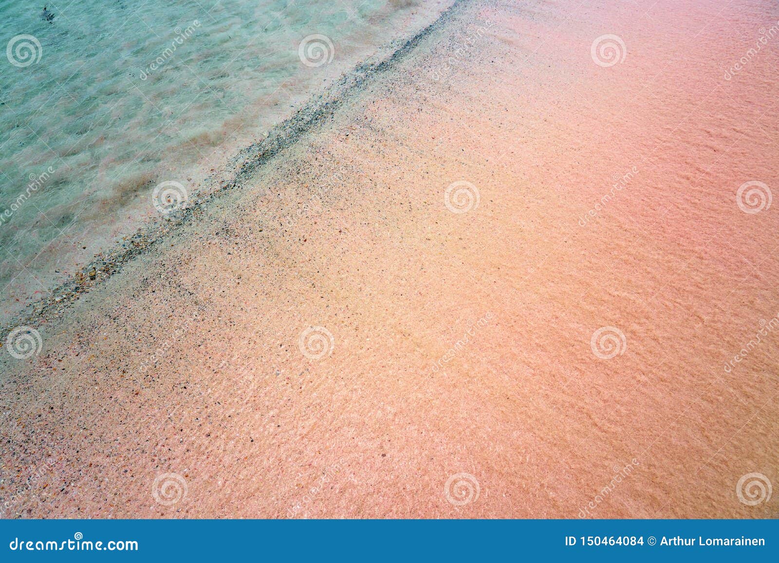 Colorful Sand on Tropical Beach. Stock Photo - Image of clear, coast ...